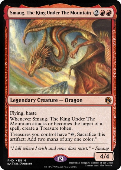 MTGNexus - Smaug, The King Under The Mountain