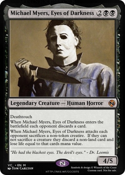 MTGNexus - Michael Myers, Eyes of Darkness
