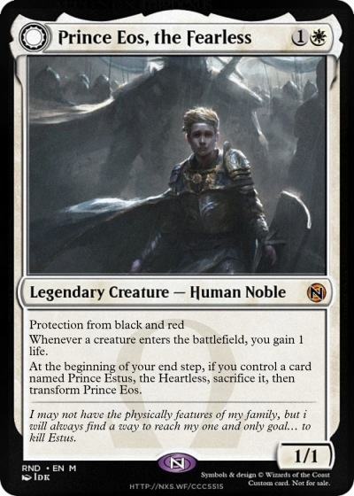 MTGNexus - Prince Eos, the Fearless // Eos, Lord of Fear