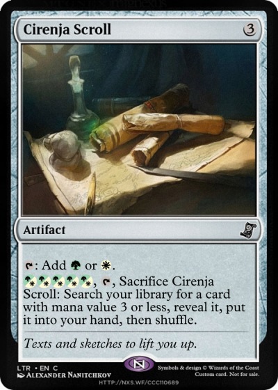 MTGNexus - Cirenja Scroll