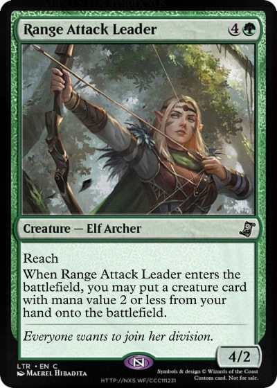 MTGNexus - Range Attack Leader