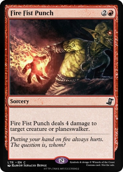 MTGNexus - Fire Fist Punch