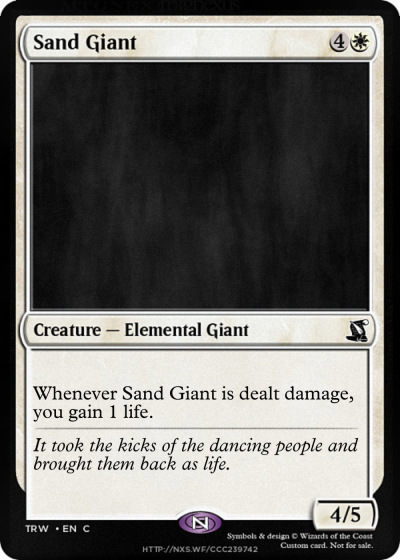MTGNexus - Sand Giant