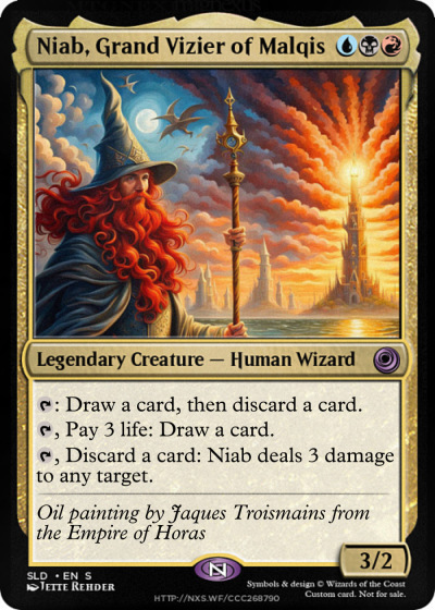MTGNexus - Niab, Grand Vizier of Malqis