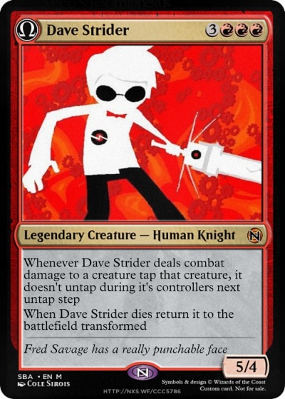 MTGNexus - Dave Strider // Dave, Knight of time