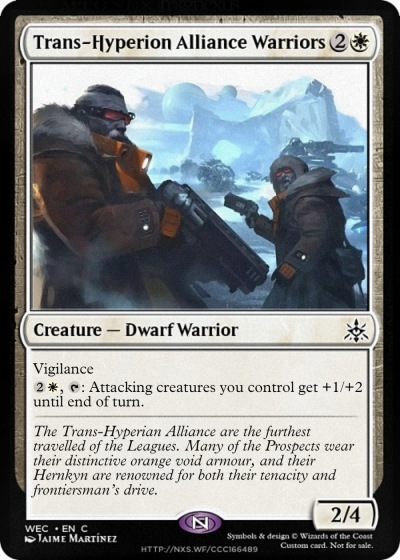 MTGNexus - Trans-Hyperion Alliance Warriors