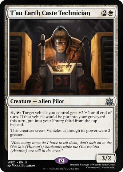 MTGNexus - T'au Earth Caste Technician