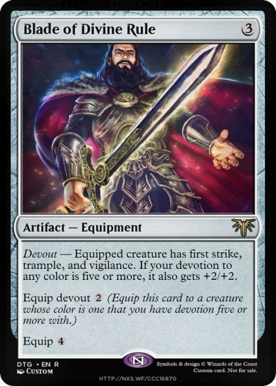 MTGNexus - Blade of Divine Rule