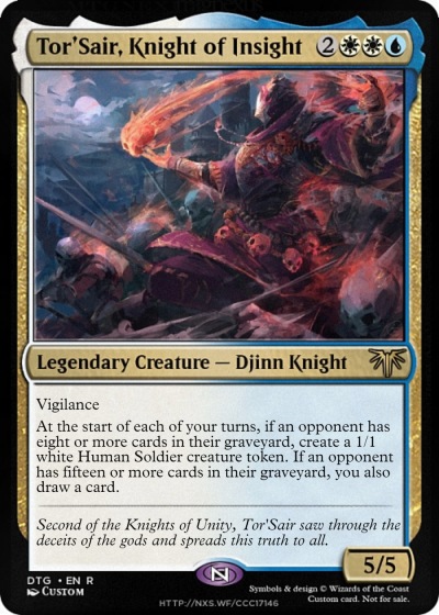 MTGNexus - Tor'Sair, Knight of Insight