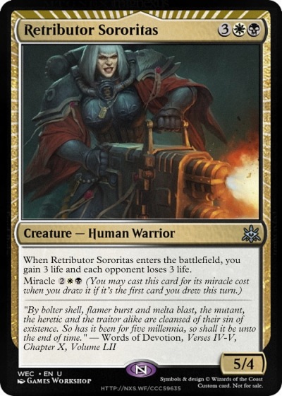 MTGNexus - Retributor Sororitas