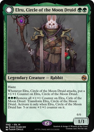 MTGNexus - Elru, Circle of the Moon Druid // Elru, Terrorbear