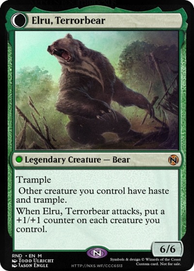 MTGNexus - Elru, Circle of the Moon Druid // Elru, Terrorbear