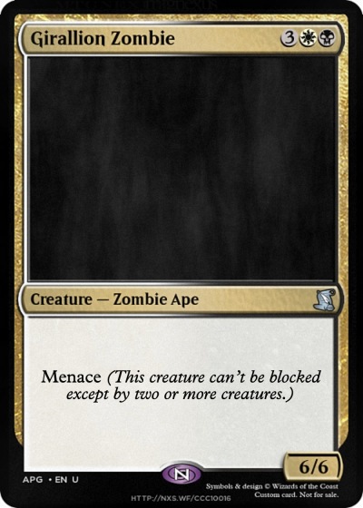 MTGNexus - Girallion Zombie