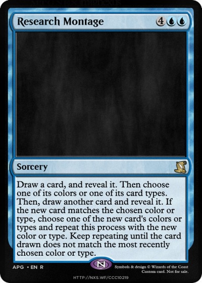 MTGNexus - Research Montage