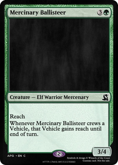 MTGNexus - Mercinary Ballisteer