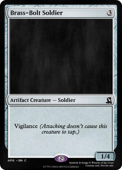 MTGNexus - Brass-Bolt Soldier