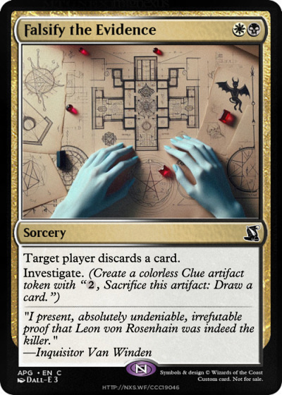 MTGNexus - Falsify the Evidence