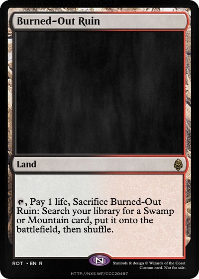 MTGNexus - Burned-Out Ruin