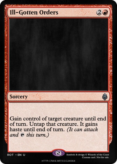 MTGNexus - Ill-Gotten Orders