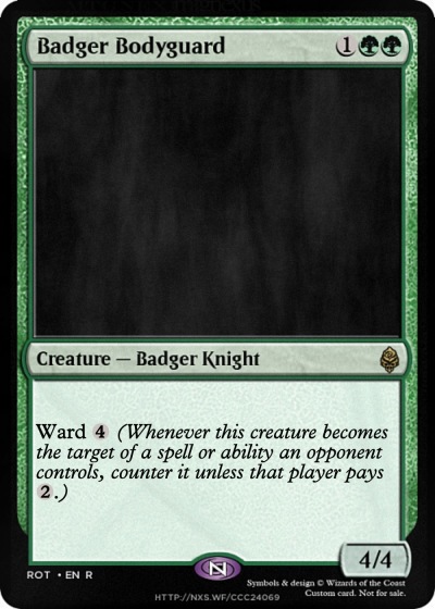 MTGNexus - Badger Bodyguard