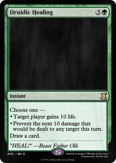 MTGNexus - Druidic Healing