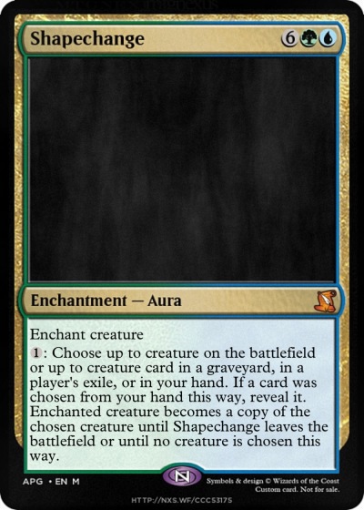 MTGNexus - Shapechange
