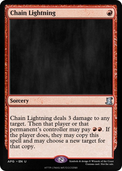 MTGNexus - Chain Lightning