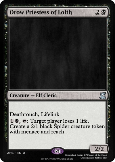 MTGNexus - Drow Priestess of Lolth