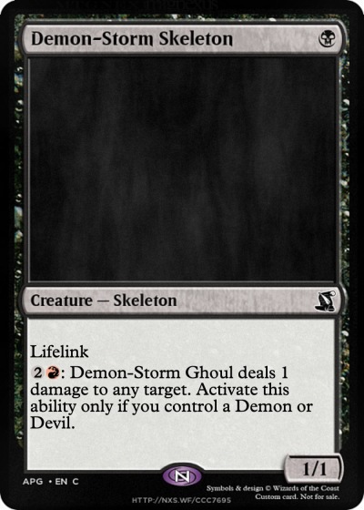 MTGNexus - Demon-Storm Skeleton