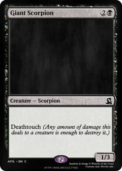 MTGNexus - Giant Scorpion