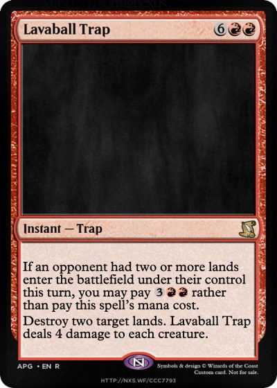 MTGNexus - Lavaball Trap