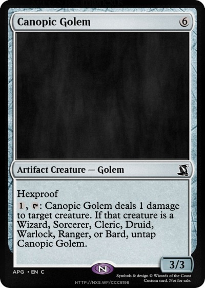 MTGNexus - Canopic Golem