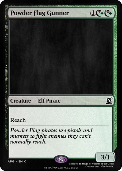 MTGNexus - Powder Flag Gunner