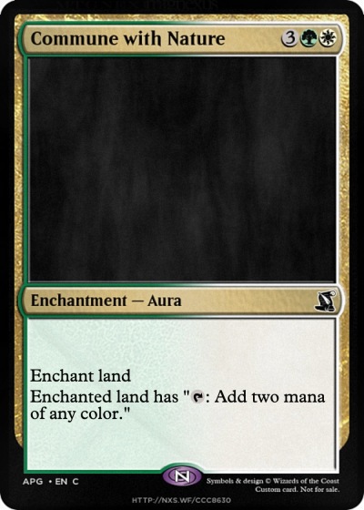 MTGNexus - Commune with Nature