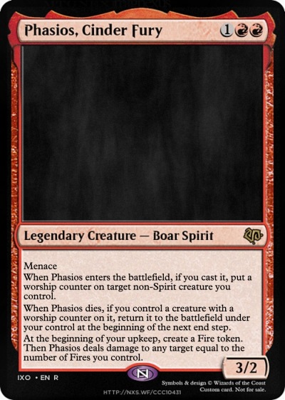 MTGNexus - Phasios, Cinder Fury