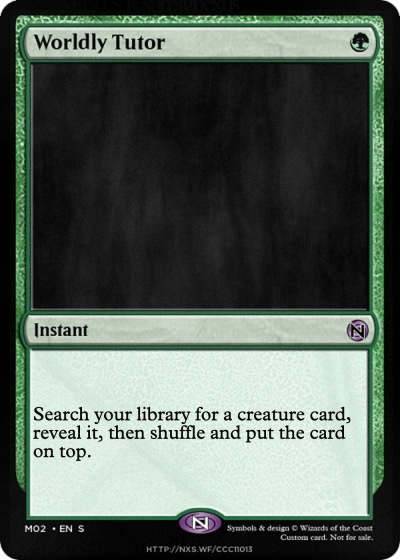 MTGNexus - Worldly Tutor