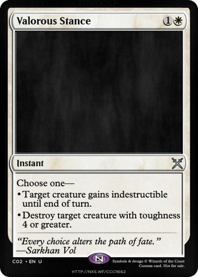 MTGNexus - Valorous Stance