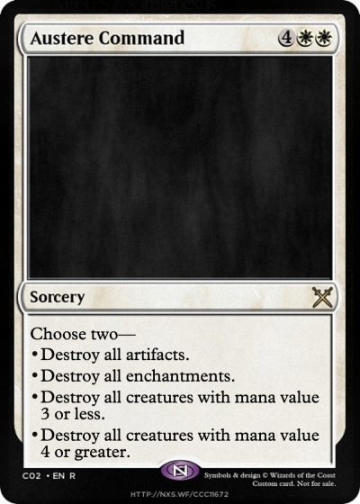 MTGNexus - Austere Command