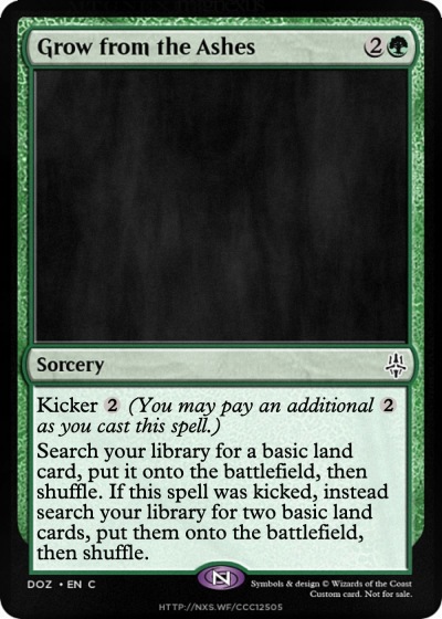 MTGNexus - Grow from the Ashes