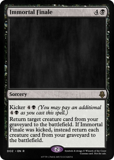 Mtgnexus Immortal Finale
