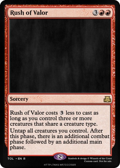 MTGNexus - Rush of Valor