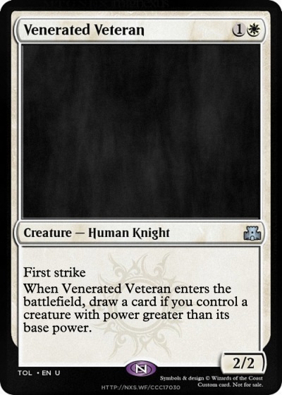 MTGNexus - Venerated Veteran