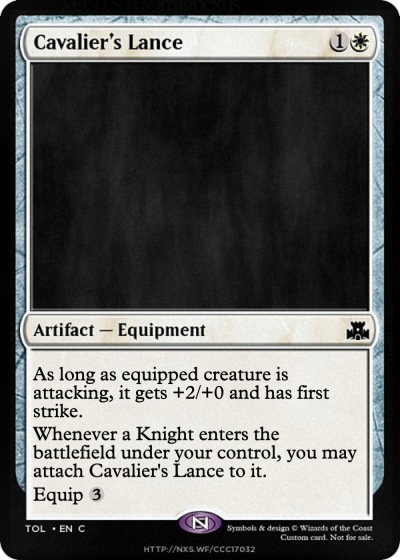 MTGNexus - Cavalier's Lance