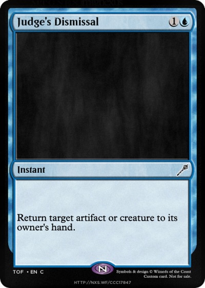 MTGNexus - Judge's Dismissal