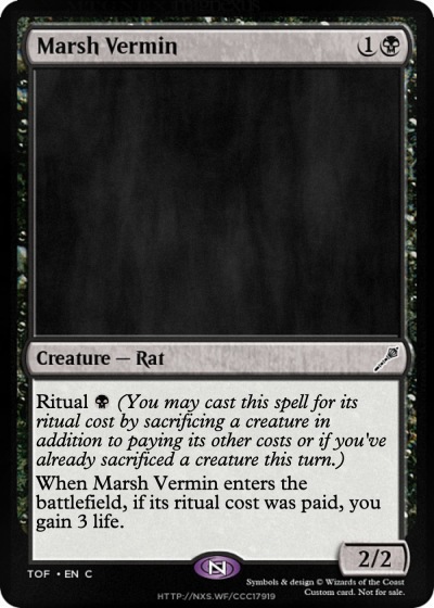 MTGNexus - Marsh Vermin
