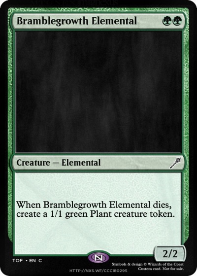 MTGNexus - Bramblegrowth Elemental