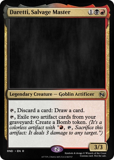 MTGNexus - Daretti, Salvage Master