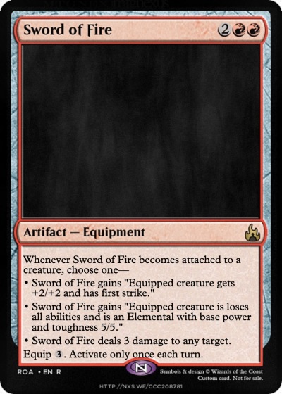 MTGNexus - Sword of Fire
