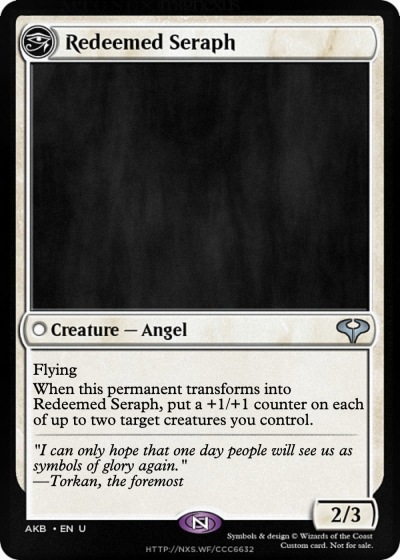 MTGNexus - Redeem the Angels // Redeemed Seraph