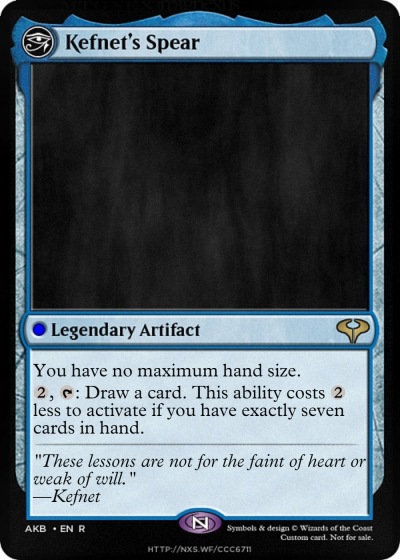 MTGNexus - Test of Knowledge // Kefnet's Spear